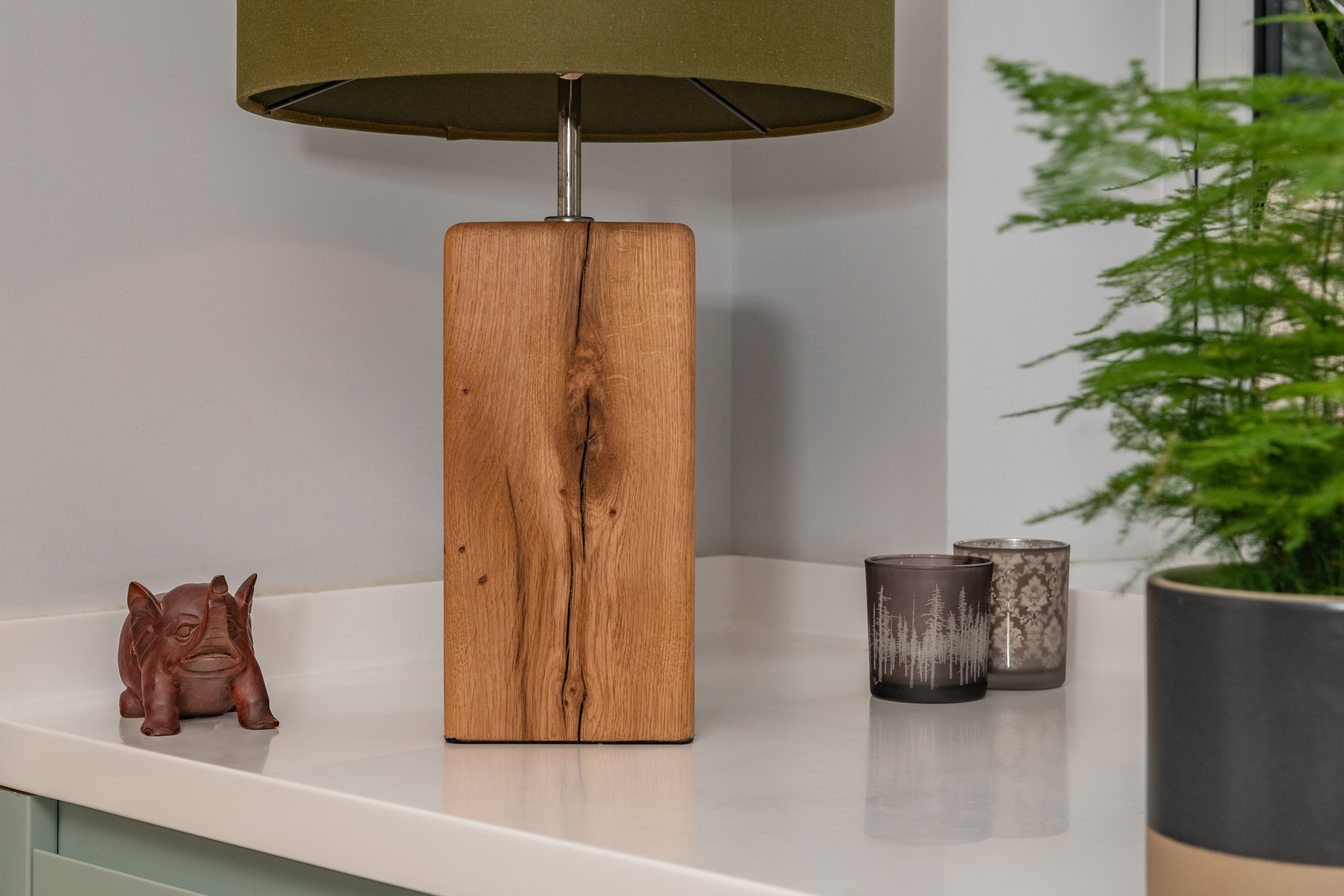 Cottage Beams Oak Country Cottage Lamp